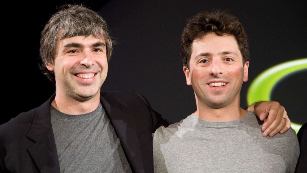 Google founders Larry Page and Sergey Brin stepping down as CEO and ...