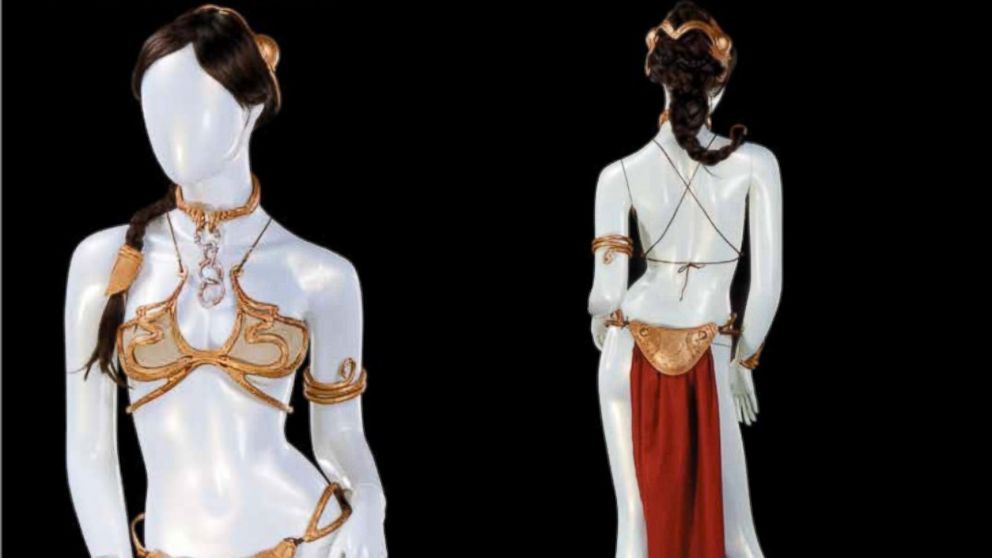 Princess Leia Star Wars Gold Bikini Could Fetch 120k Abc News