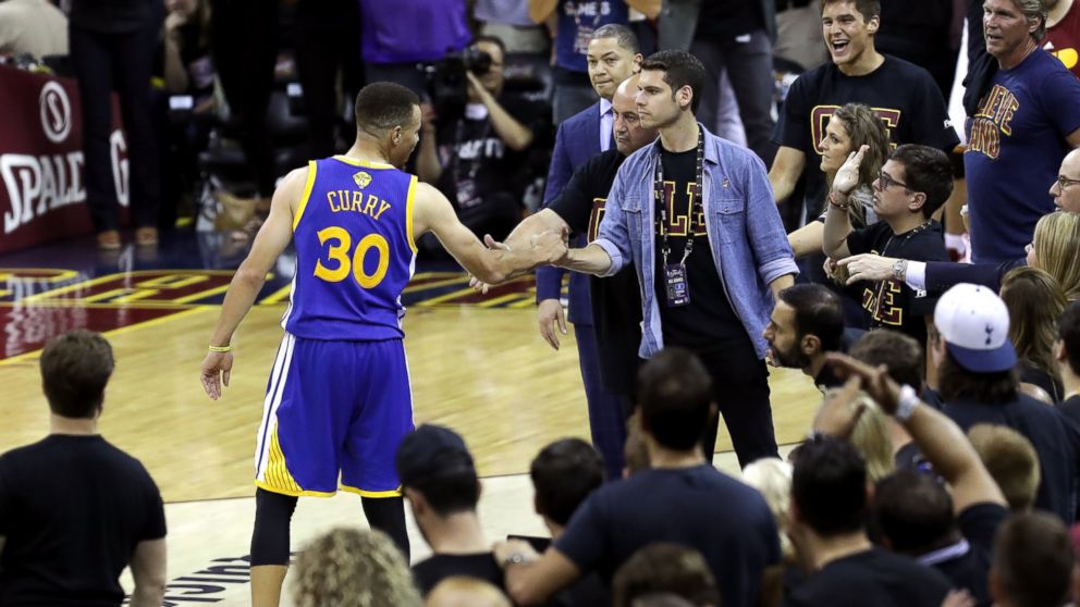 NBA Finals: Cavaliers Fan Hit by Steph Curry's Mouthguard Speaks Out ...