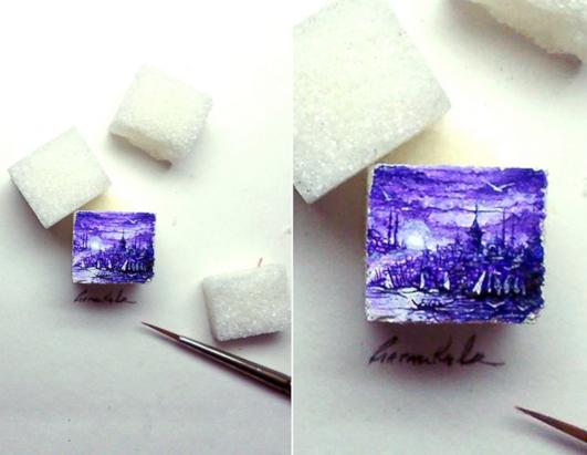 Micro Art by Hasan Kale Picture | Micro Art: The Tiny Paintings of ...