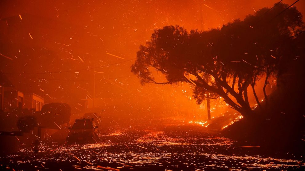 Fires destroy part of legendary Hollywood film production ranch where ...