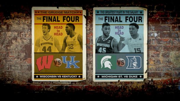 Video March Madness Narrowed Down to the Final Four - ABC News