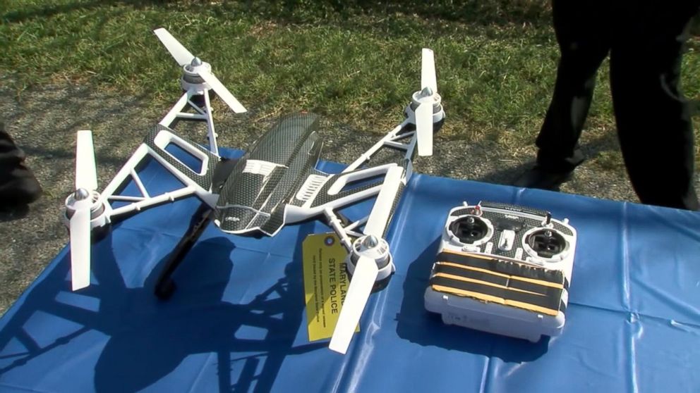 Video Drone Carrying Contraband Into Maryland Prison Stopped Abc News