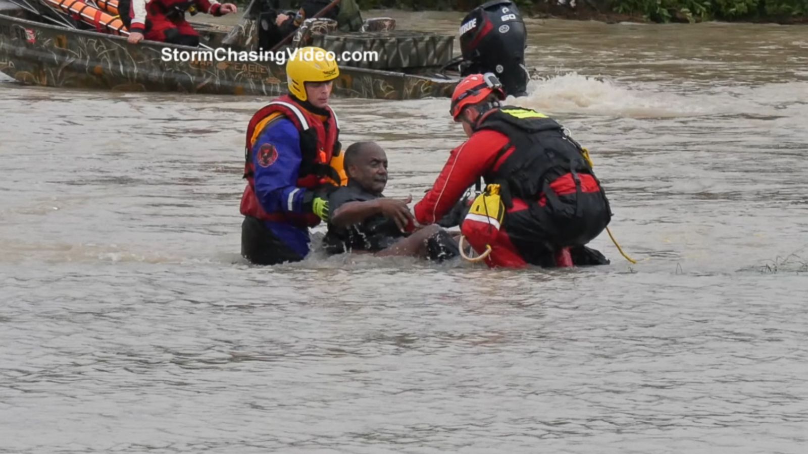 Dramatic Moments Of Rescue From South Carolinas Historic Flooding