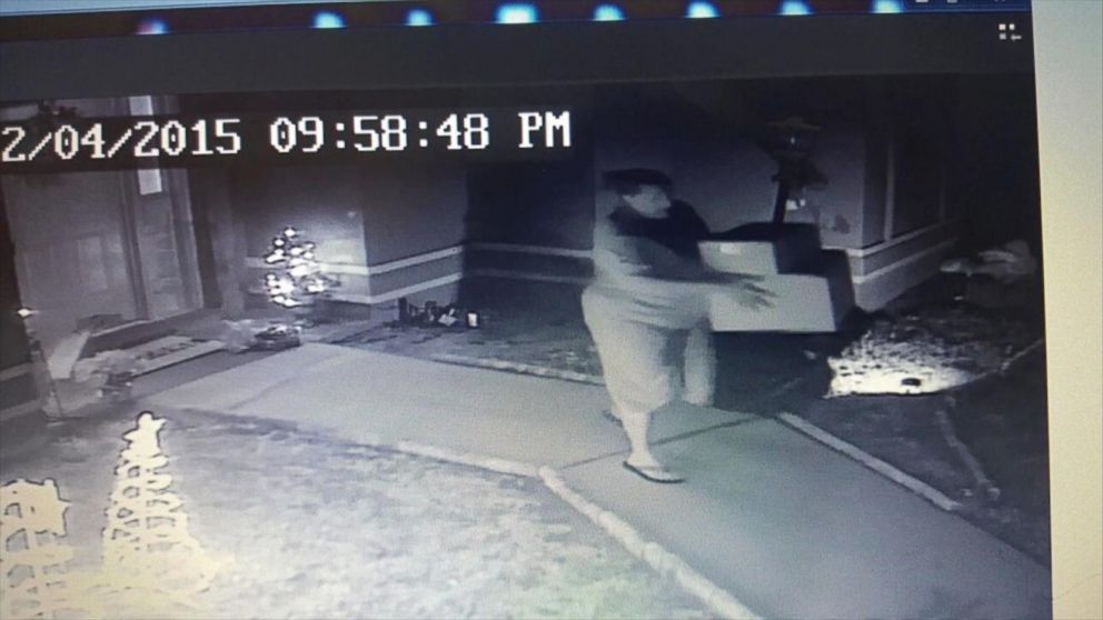 Cops Wife Caught On Camera Allegedly Stealing Holiday Packages Video