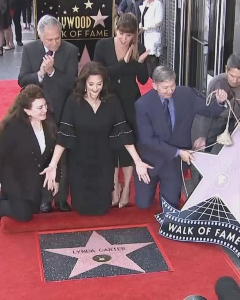 Lynda Carter Daughter Red Carpet