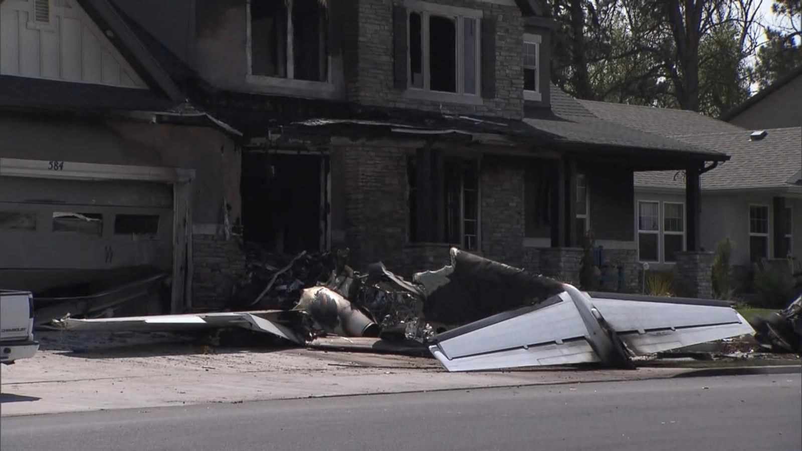 Man flies small jet into his own home - Good Morning America