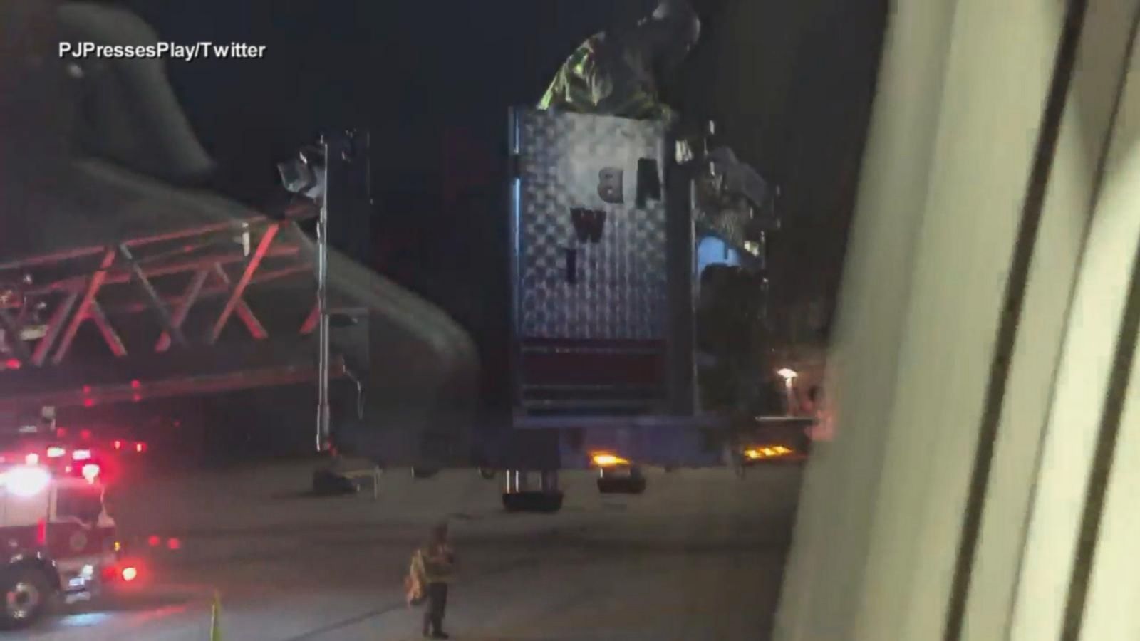 Jetway collapses as paramedics respond to sick passenger - Good Morning ...