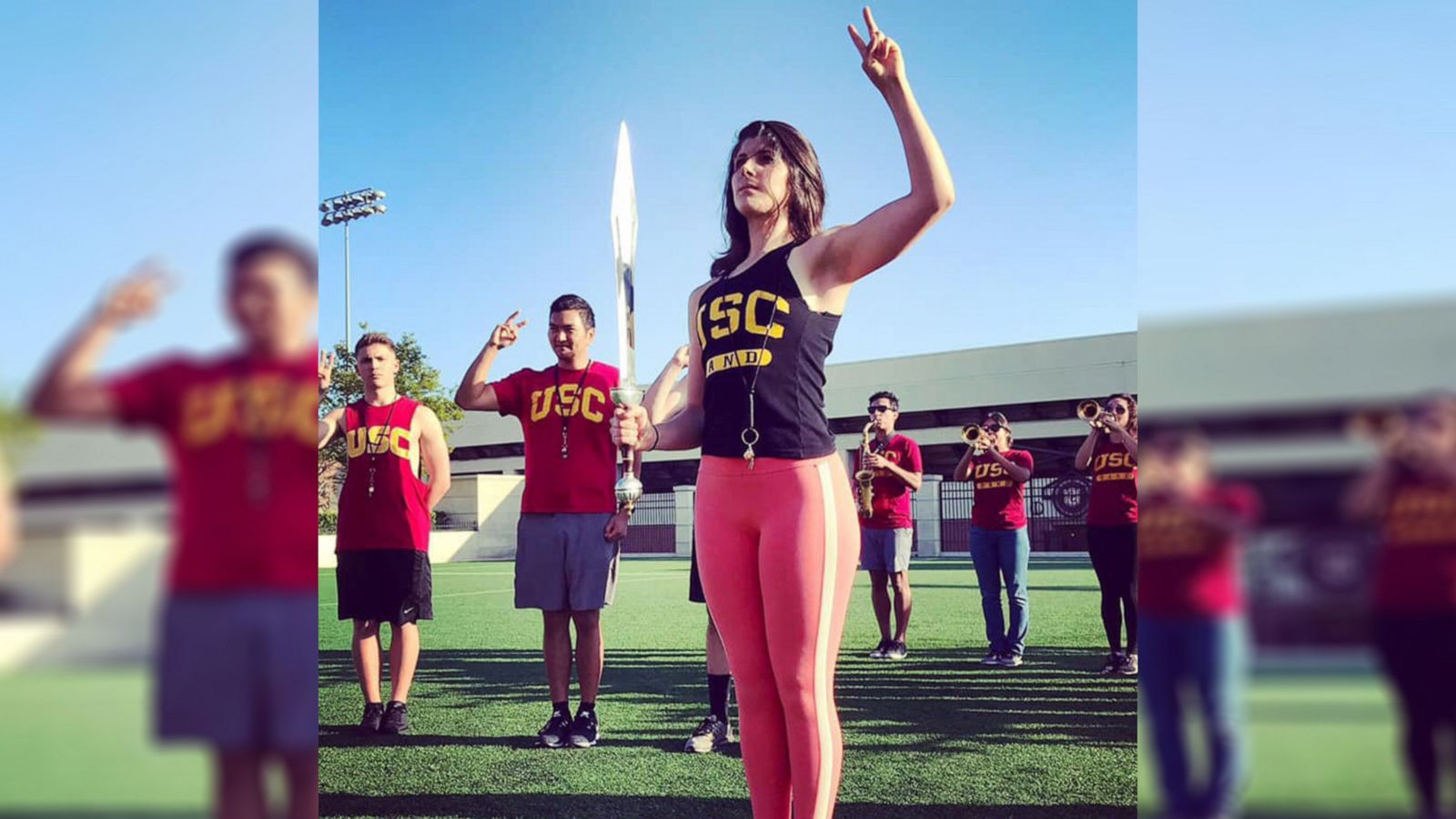 University of Southern California makes history with first female drum ...