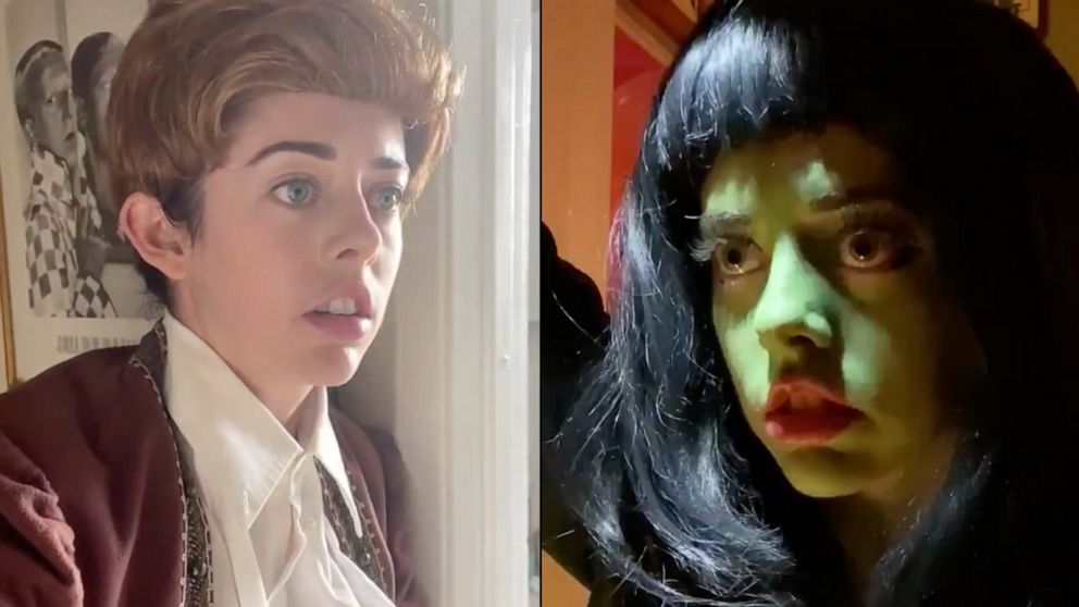 Woman reenacts Broadway love songs to feel less alone in quarantine ...