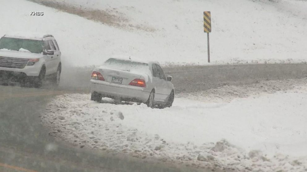 Winter storm brings dangerous conditions in Nebraska, Oklahoma | GMA
