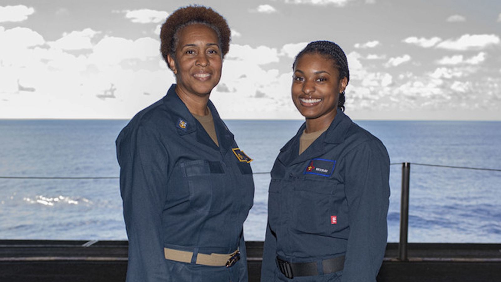 Mother and daughter serve on the same Navy ship together - Good Morning ...