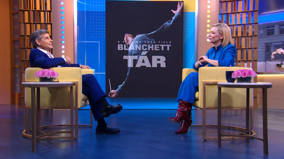 Actress Cate Blanchett talks new movie, ‘Tar’ | GMA