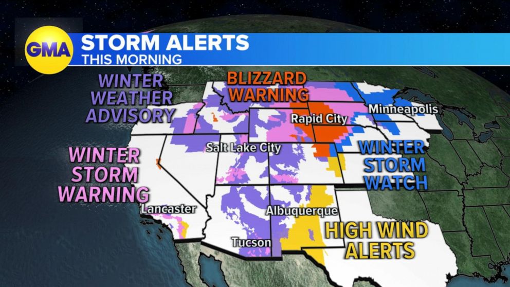 Where winter weather is heading next | GMA