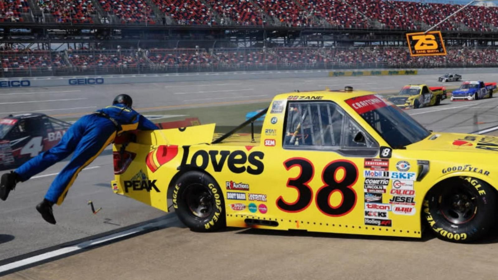 NASCAR Pit Crew Member Speaks After Getting Hit By Race Car Good NASCAR Pit Crew Member Speaks After Getting Hit By Race Car Good