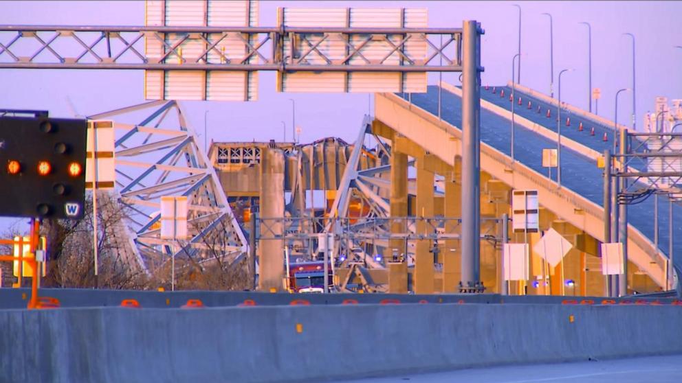 Baltimore mayor reacts to Francis Scott Key Bridge collapse | GMA