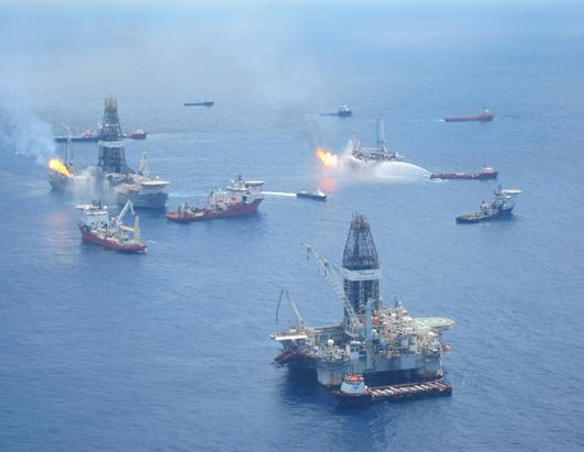 Oil Spill Picture | PHOTOS: A First Look at the Rigs Drilling Relief ...