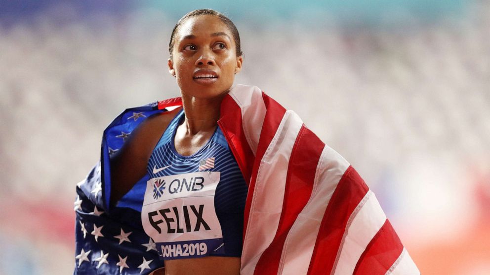 Olympic sprinter Allyson Felix breaks world record held by Usain Bolt ...