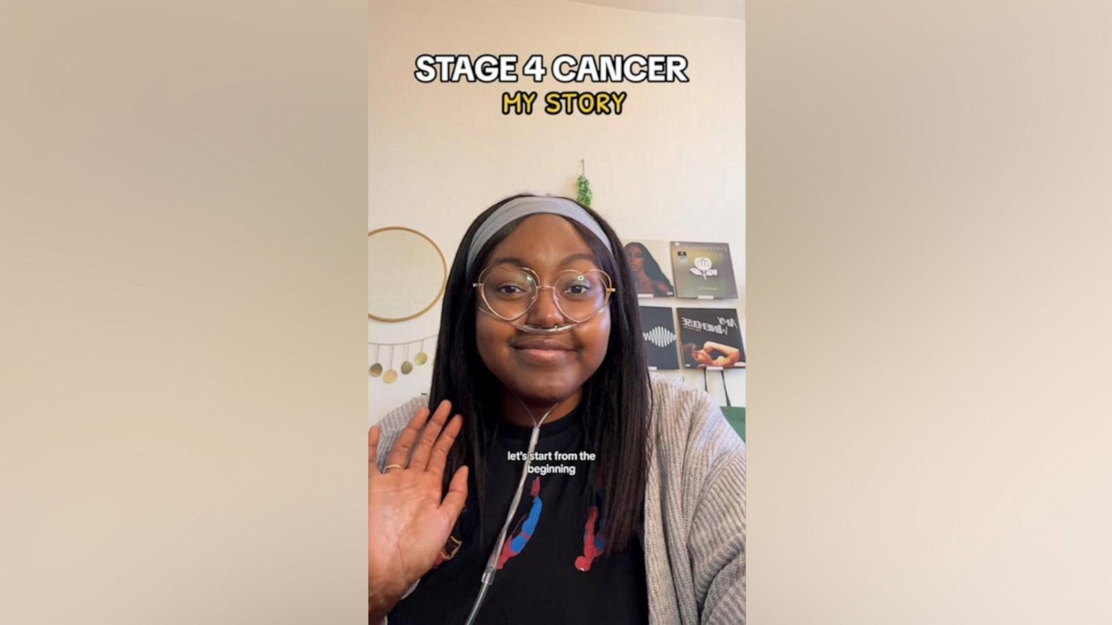 TikTok creator shares rare cancer battle - Good Morning America