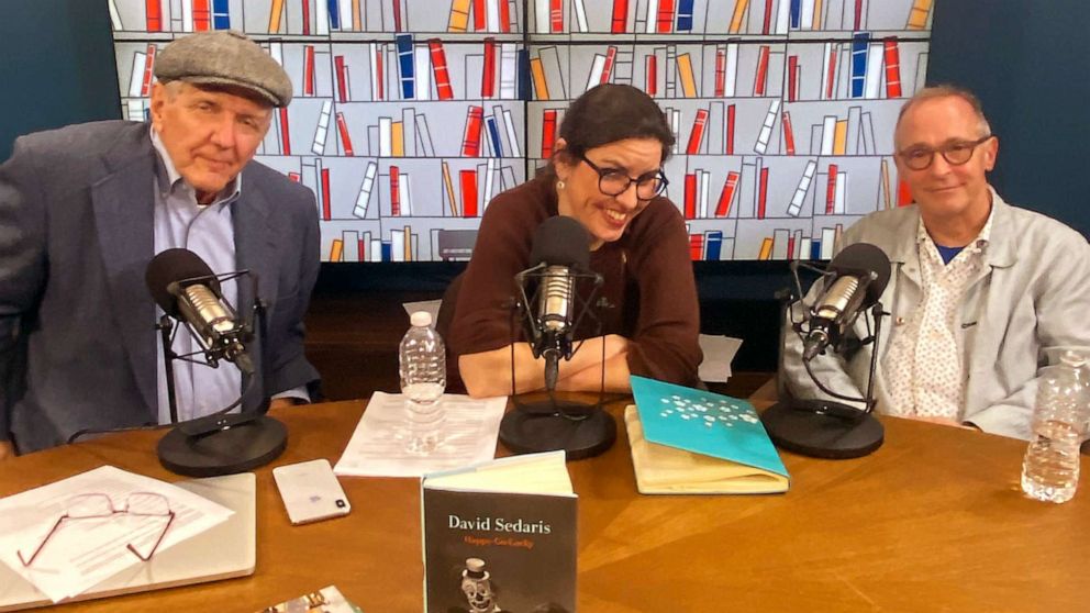 Charlie and Kate Gibson sit down with author David Sedaris for 'The ...