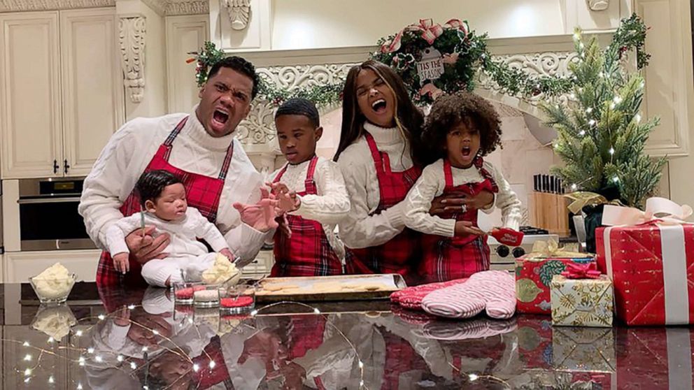 Ciara shares a sweet video of her 3 children and husband Russell Wilson ...