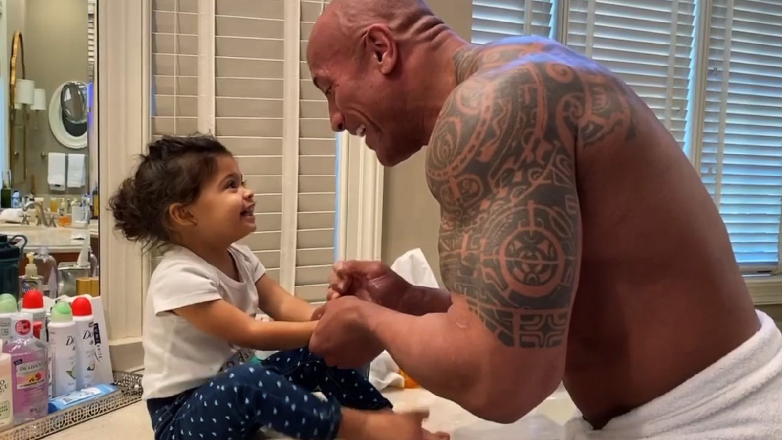 Dwayne The Rock Johnson Daughter Now
