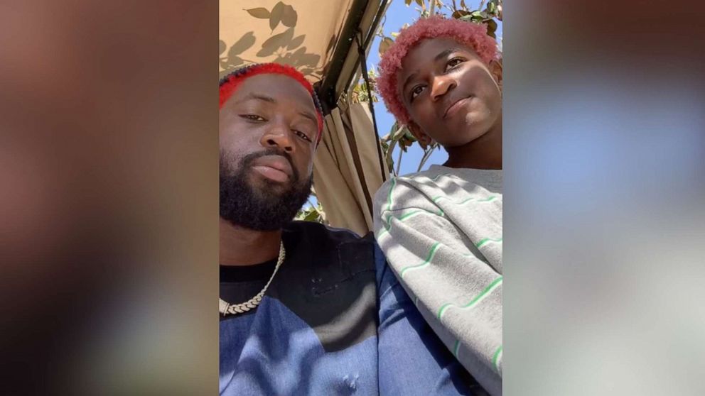 Dwyane Wade and daughter Zaya sport matching hairdos - ABC News