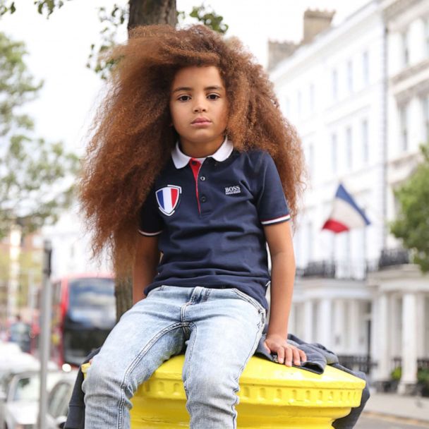Mixed Boys With Long Curly Hair