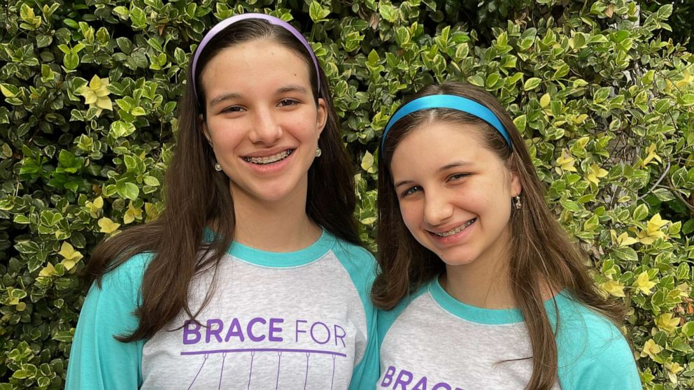 Twin sisters develop app to help people with scoliosis - Good Morning ...