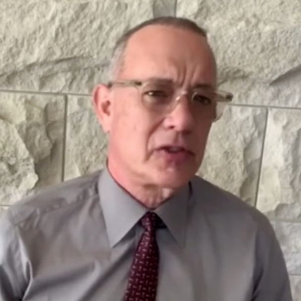 'Way to go!': Tom Hanks surprises social distanced graduating class of ... 'Way to go!': Tom Hanks surprises social distanced graduating class of ...