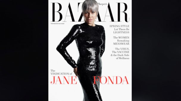Jane Fonda appears in Harper’s Bazaar's April issue with brand new look ...