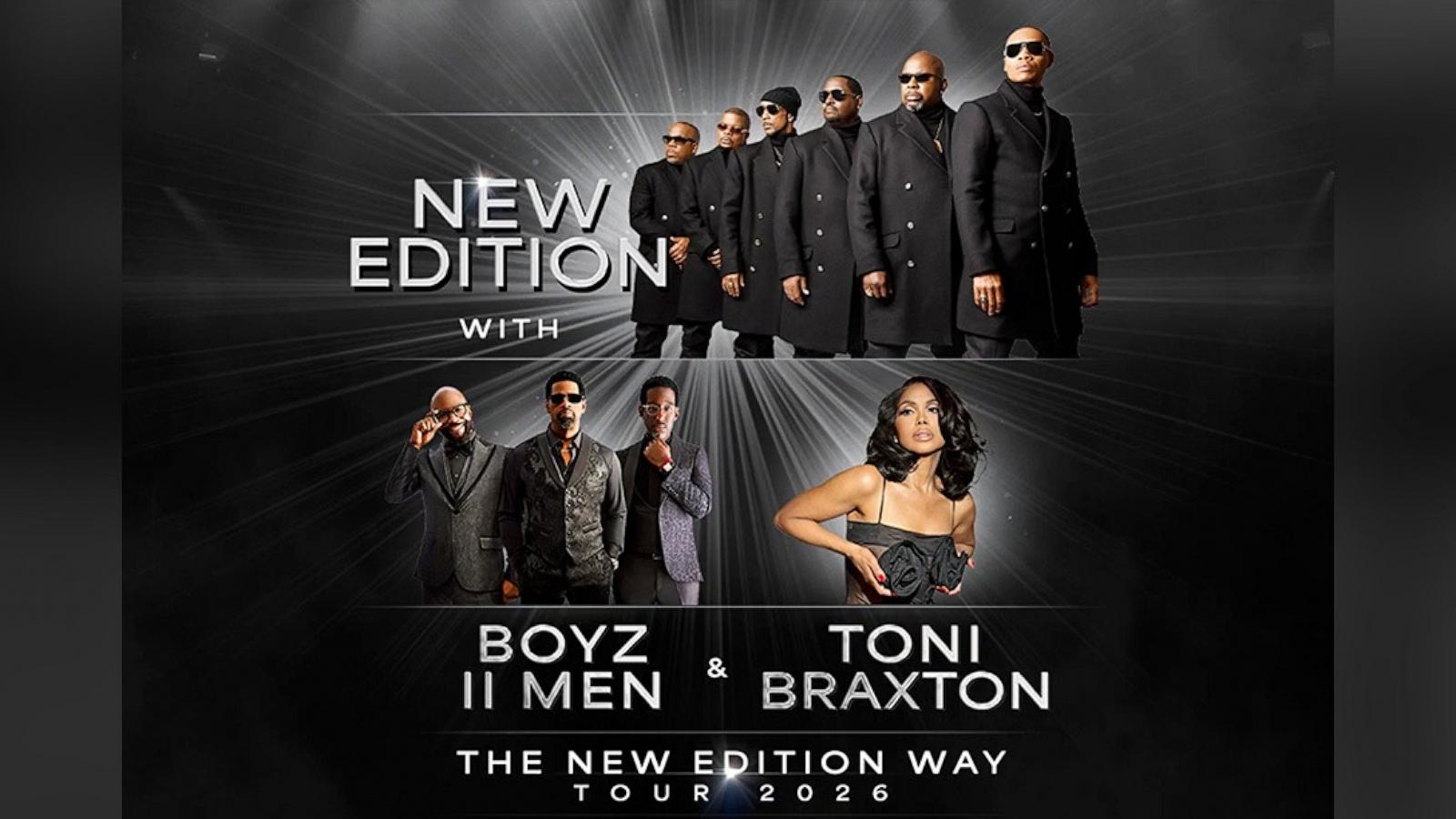 New Edition touring with Boyz II Men, Toni Braxton - Good Morning America