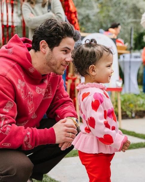 Nick Jonas Daughter Face