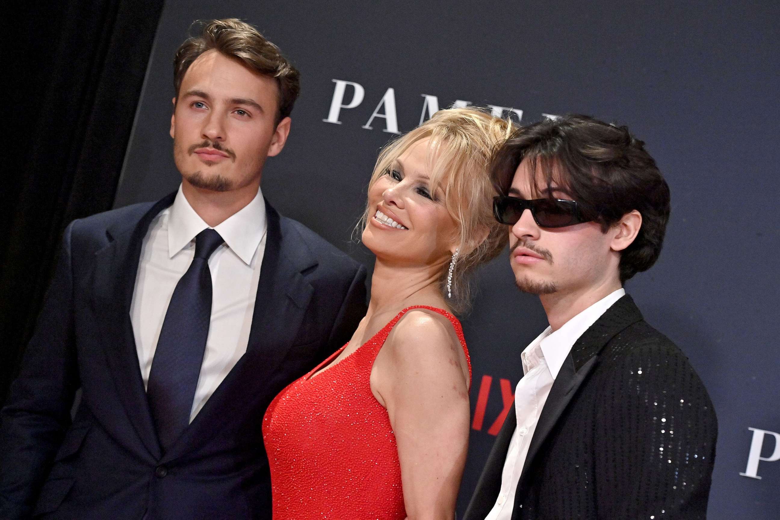 Pamela Anderson Sons 2024