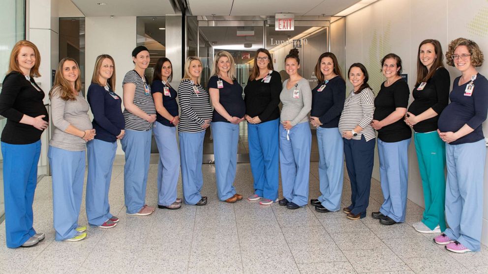 14 nurses in 1 hospital oncology unit are pregnant at the same time ...