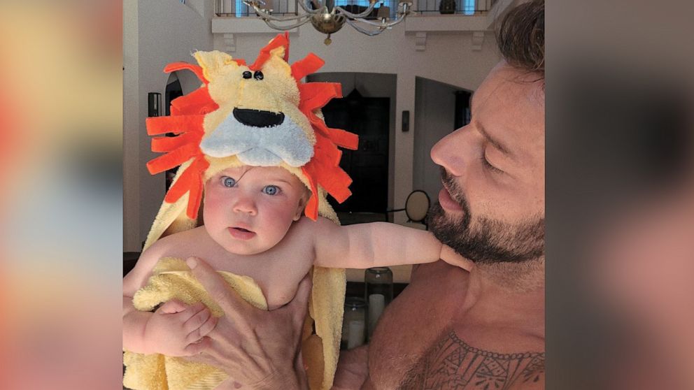 Ricky Martin shares adorable photo with 11-month-old daughter - Good ...