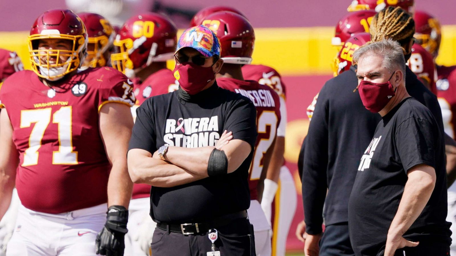 Washington Football Team coach on cancer battle - Good Morning America