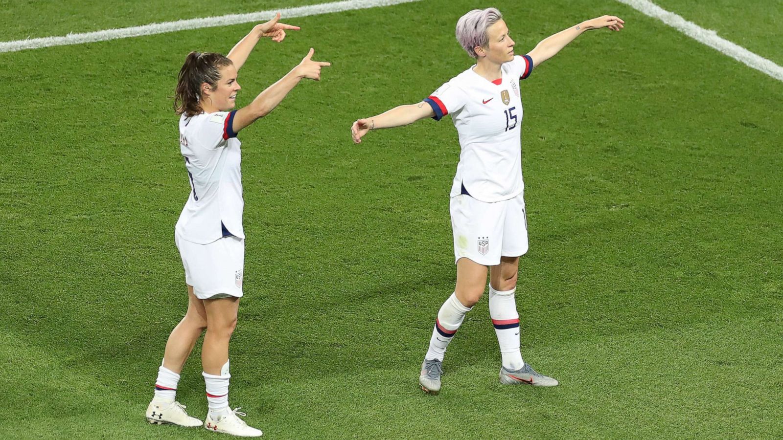 Megan Rapinoe on meme-worthy World Cup goal pose - Good Morning America