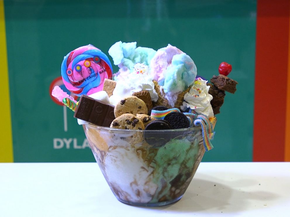 Candy Mountain Ice Cream Sundae