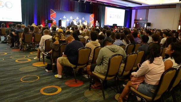 First-time voters discuss political issues at gathering in Washington ...