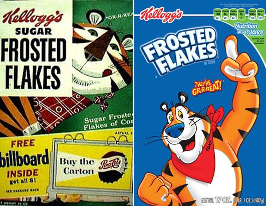 Is the old or new better? Picture | Evolution of Breakfast Cereal Boxes ...