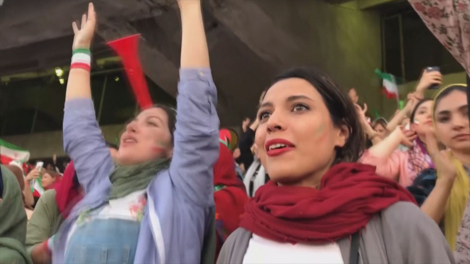 Women Make History At Iran Soccer Match After Decades Old Ban Good