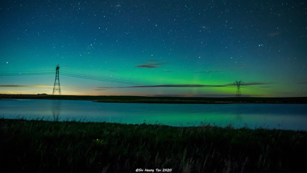 Time-lapse shows spectacular Alberta night | GMA