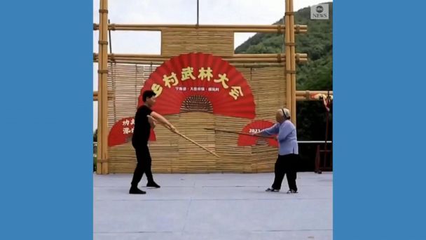 Video 98 Year Old Kung Fu Grandma Wows Spectators At Martial Arts