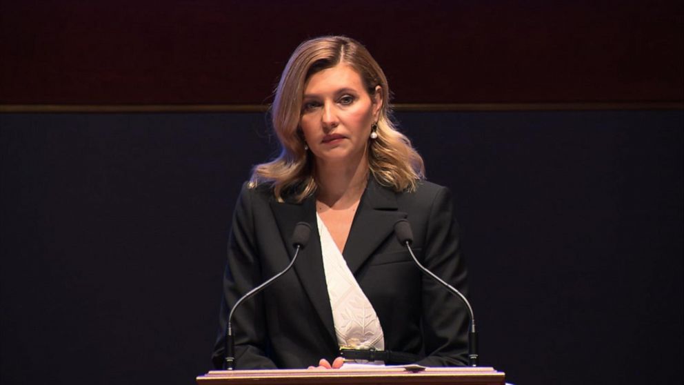 Ukraine’s first lady delivers powerful speech to US Congress | GMA