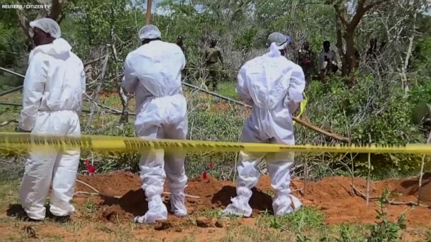 Video More Bodies Found In Mass Graves In Kenya Starvation Cult Case