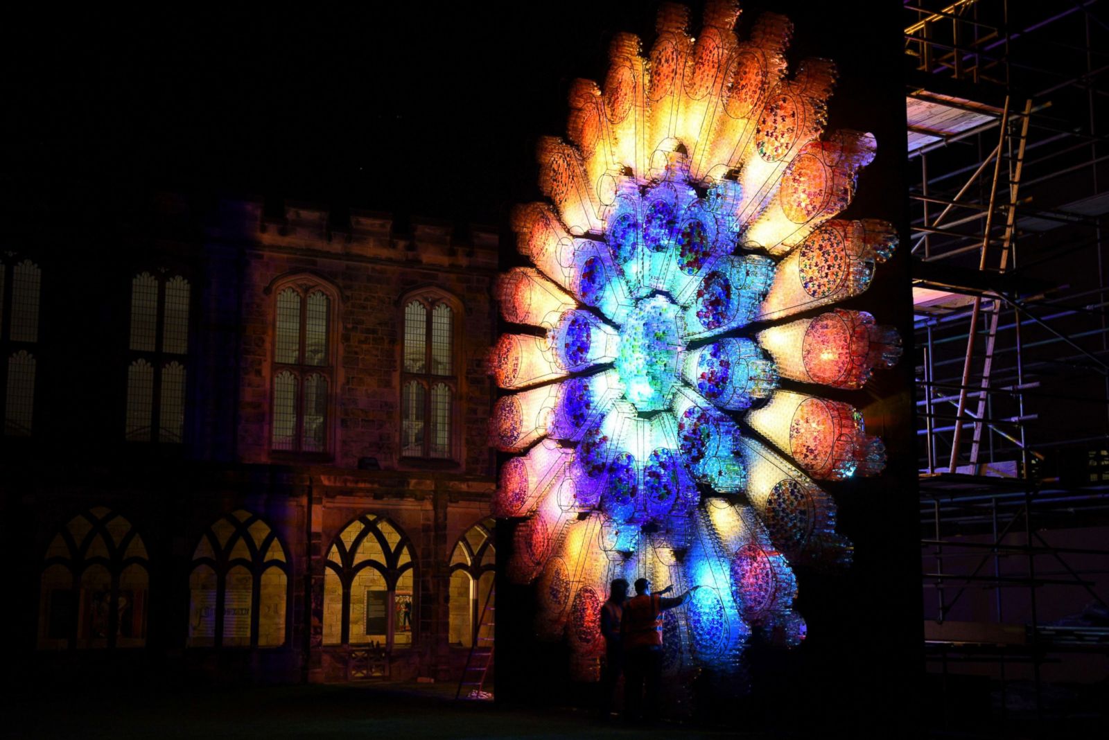 Fourth Annual Lumiere Light Festival Photos - ABC News