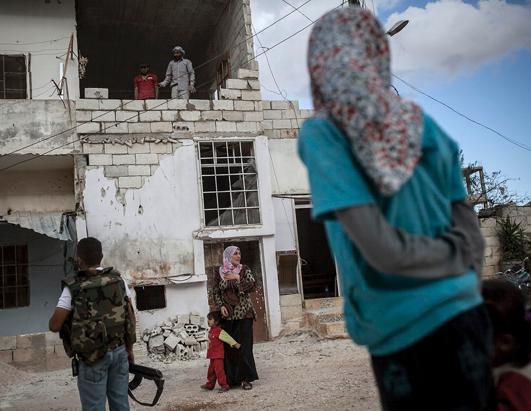 The Last Family Left Picture | Life for Lone Family in Syrian Town ...