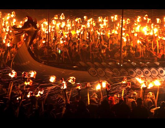 Fire Festival Celebrates the Vikings Photos - ABC News