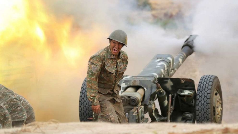 Armenia and Azerbaijan battle amid reports that Turkish-backed Syrian ...